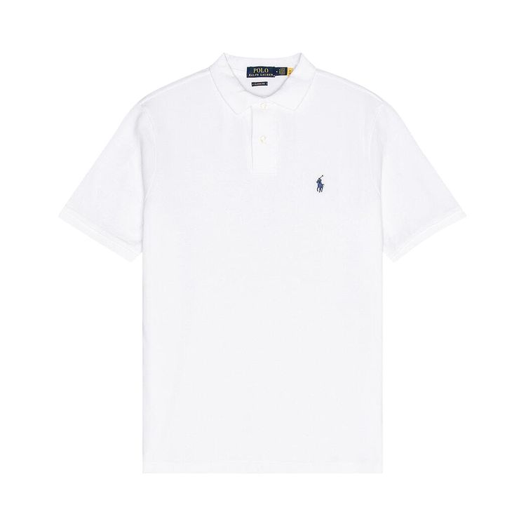 Buy Polo Ralph Lauren Classic Fit Short-Sleeve Mesh Polo 'White ...