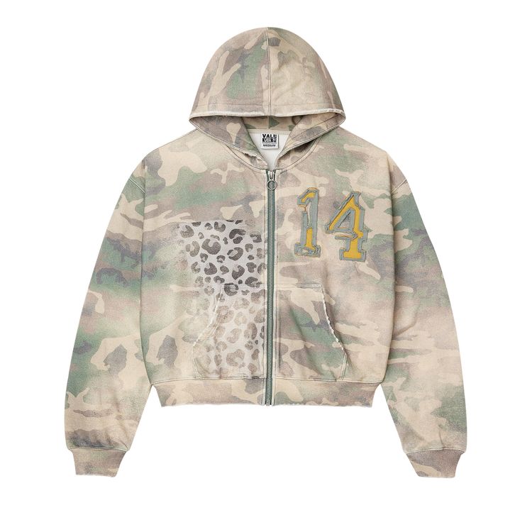 Buy Vale Forever Cheetah Camo Zip Up 'Leopard/Camo' - VALE 06 007 CCZU ...