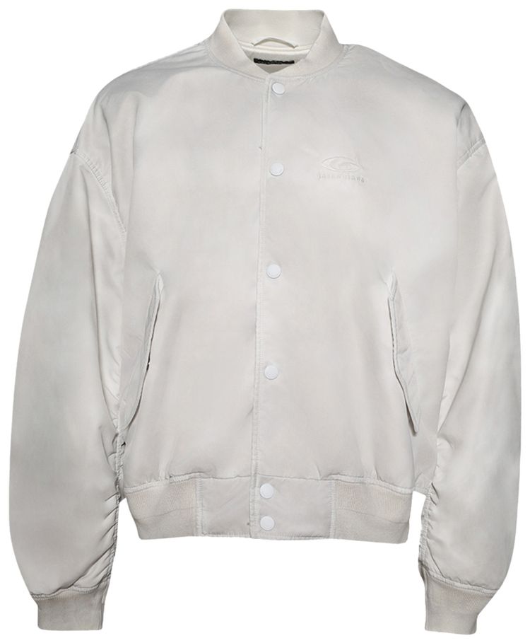 Buy Balenciaga Varsity Jacket 'White' - 811885 TRO53 9000 | GOAT