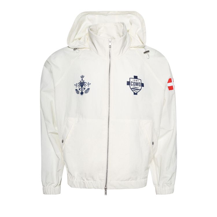 Buy Rhude FC Como Track Jacket 'White' - SS25JA020160053 | GOAT