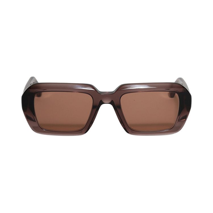 Buy Mykita Nima Sunglasses 'Maroon/Shiny Silver Cruxite Brown ...