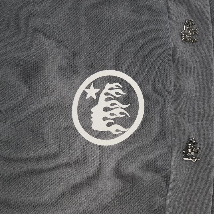 Buy Hellstar Mirror Face Sweatpants 'Grey' - HSCC01PN01 GRY | GOAT