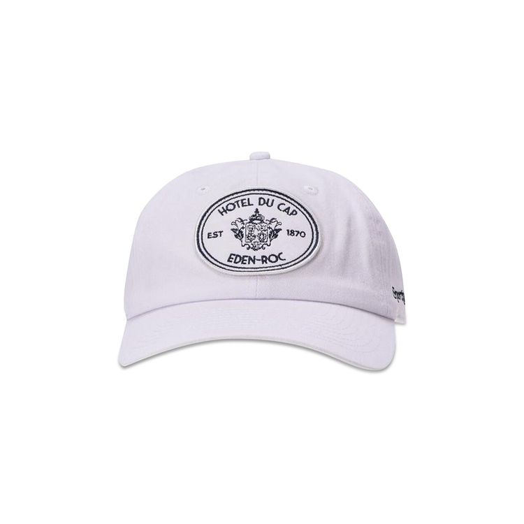 Buy Sporty & Rich Eden Crest Hat 'White' - AC040501621 WHIT | GOAT