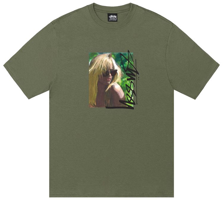 Buy Stussy Laura Tee 'Olive' - 1905147 OLIV | GOAT