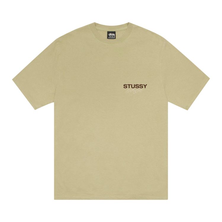 Buy Stussy Surf Club Tee Pigment Dyed 'Elm' - 1905110 ELM | GOAT