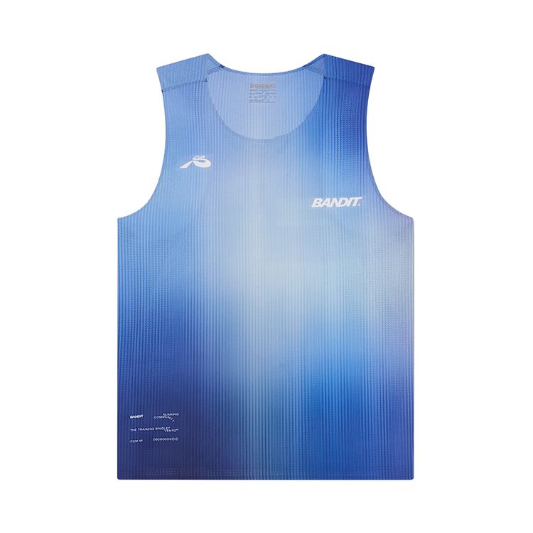 Buy Bandit Vento Performance Singlet 'Deep Peri Blue Gradient ...