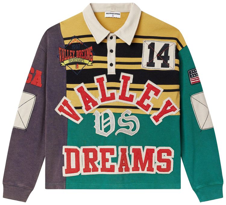 Buy Vale Forever Classic Rugby 'Purple/Green/Yellow' - VALE 06 003 CR MC | GOAT