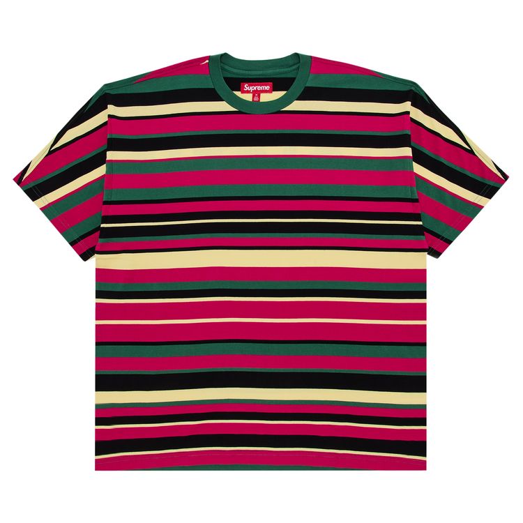 Buy Supreme Intarsia Short-Sleeve Top 'Stripe' - SS25KN13 STRIPE | GOAT