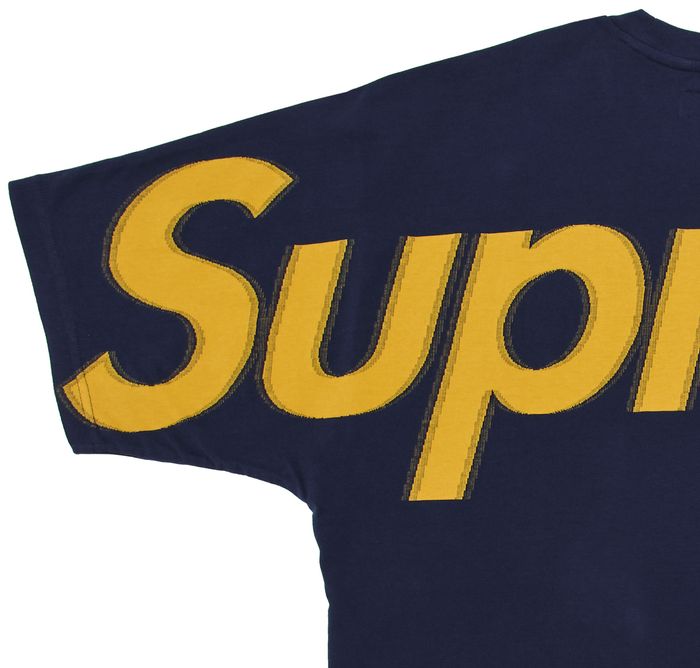 Buy Supreme Intarsia Short-Sleeve Top 'Navy' - SS25KN13 NAVY | GOAT