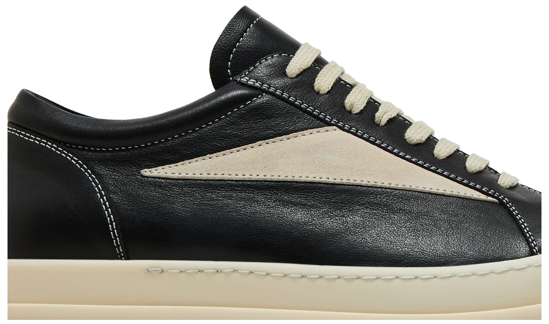 Buy Rick Owens Hollywood Vintage Low 'Black Milk' - RU01E5897 LCOLVS ...