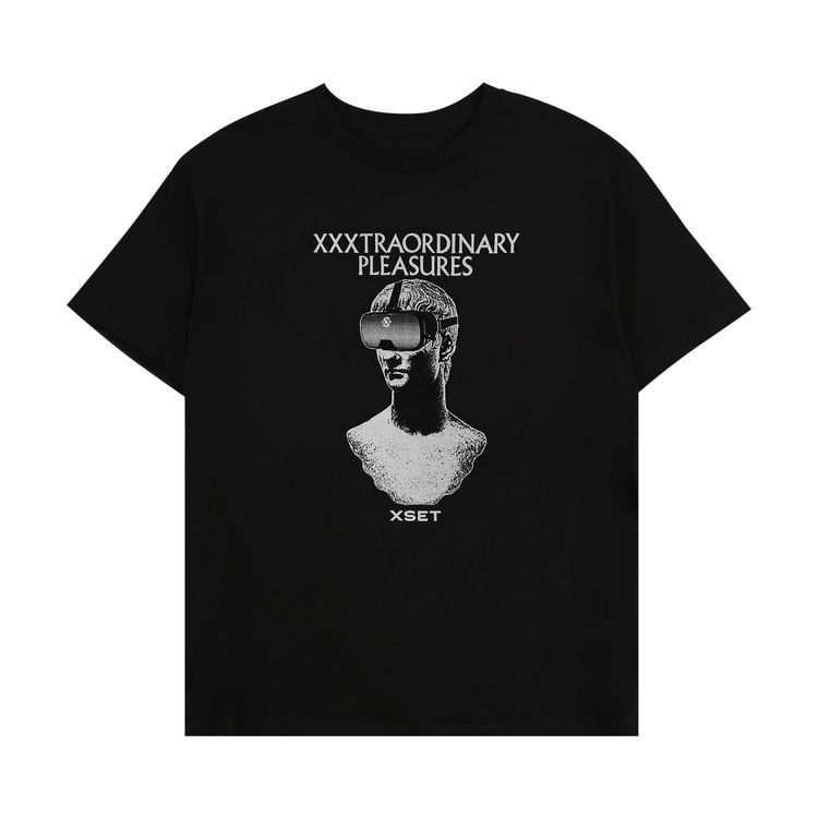 Buy Pleasures Xset T-Shirt 'Black' - P23W083 BLAC | GOAT
