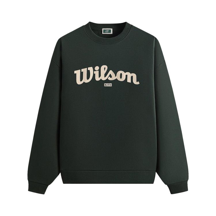 Buy Kith x Wilson Nelson Crewneck 'Stadium' - KHM033616 302 | GOAT