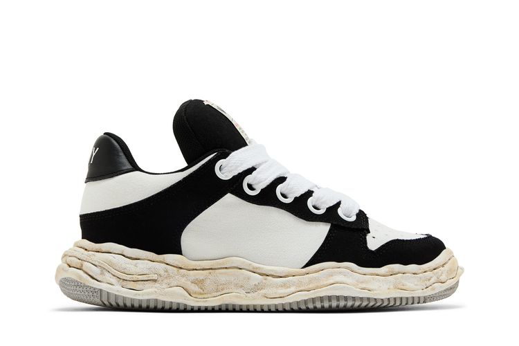 Buy Maison Mihara Yasuhiro Wayne Puffer OG Sole Canvas Low 'Black White ...