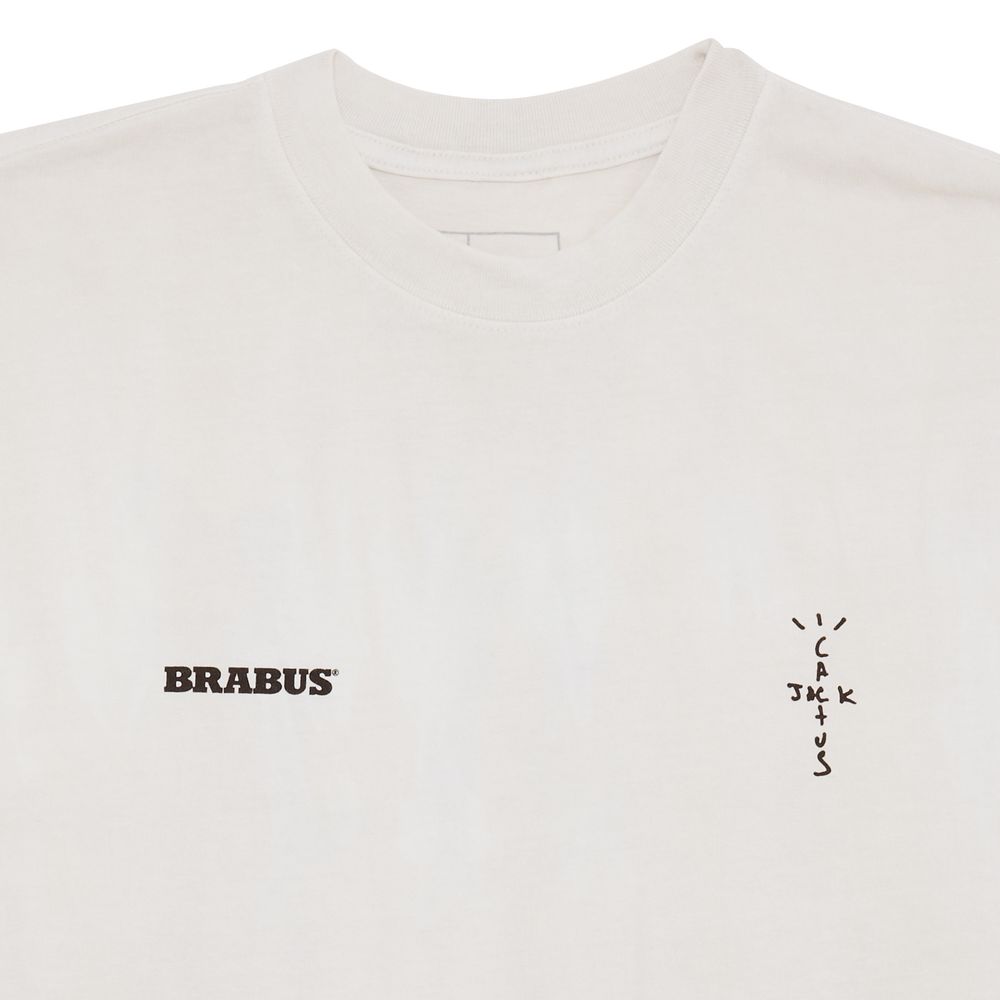 Buy Cactus Jack by Travis Scott x Brabus T-Shirt 'White' - ETCJ BB SS01 ...