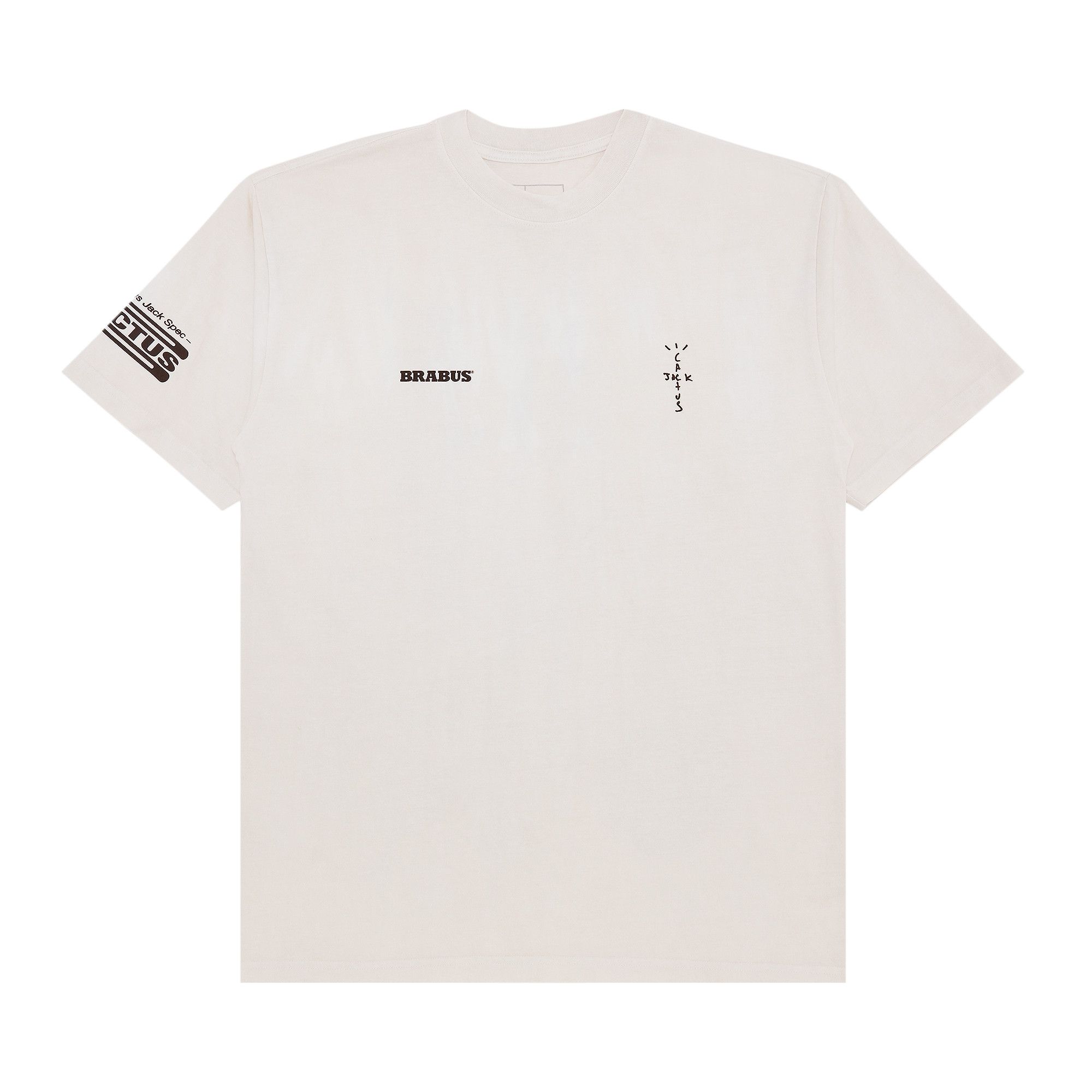 Buy Cactus Jack by Travis Scott x Brabus T-Shirt 'White' - ETCJ BB SS01 ...