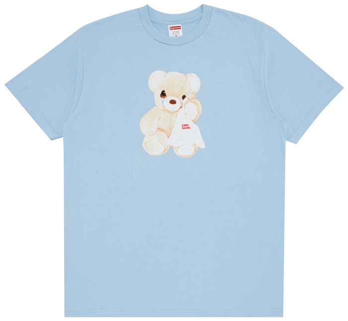 Buy Supreme Bear Tee 'Powder Blue' - SS25T62 POWDER BLUE | GOAT