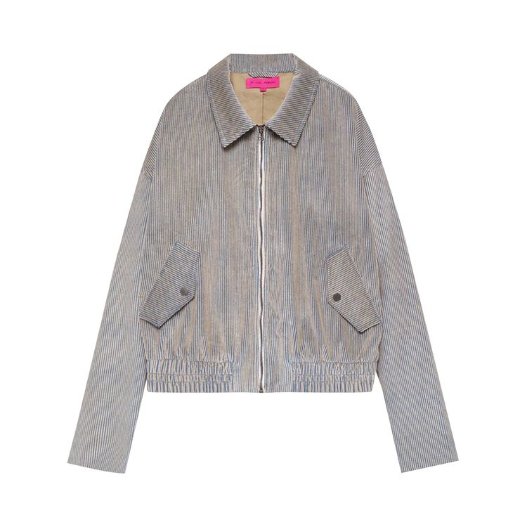 Buy The Elder Statesman Wale Cord Jacket 'Silver/Camel' - 250195 D432 ...