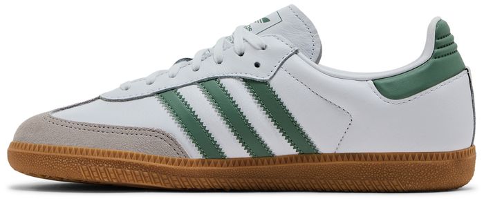 Buy Samba OG J 'White Silver Green' - JP5479 | GOAT