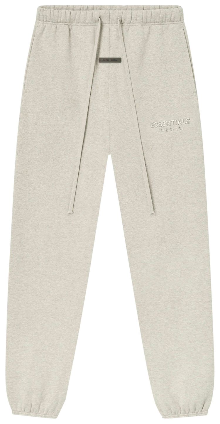 Buy Fear of God Essentials Relaxed Sweatpant 'Heather Stone ...