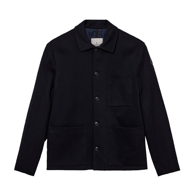 Buy Moncler Cabalian Shirt Jacket 'Navy' - 1G000 19 598SG 779 | GOAT