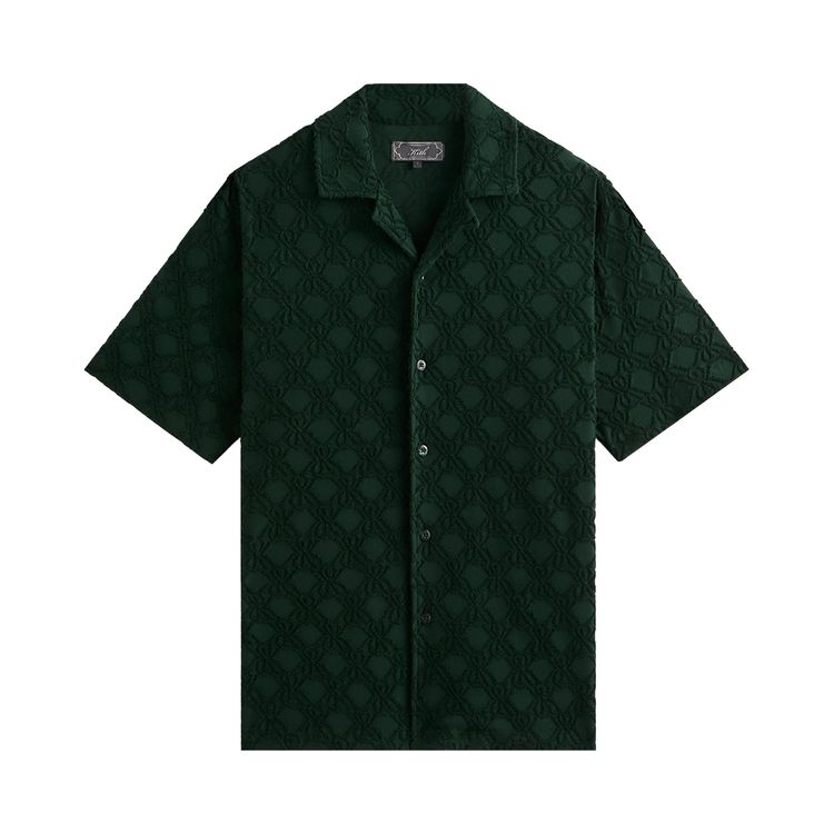 Buy Kith Monogram Terry Thompson Camp Collar Shirt 'Stadium ...