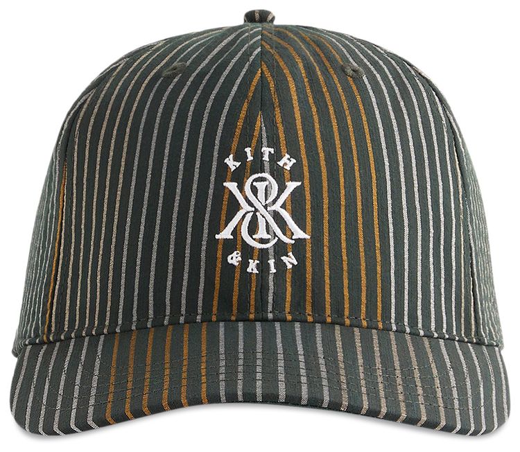 Buy Kith Seersucker Aaron Classic Cap 'Stadium' - KHM051064 302 | GOAT