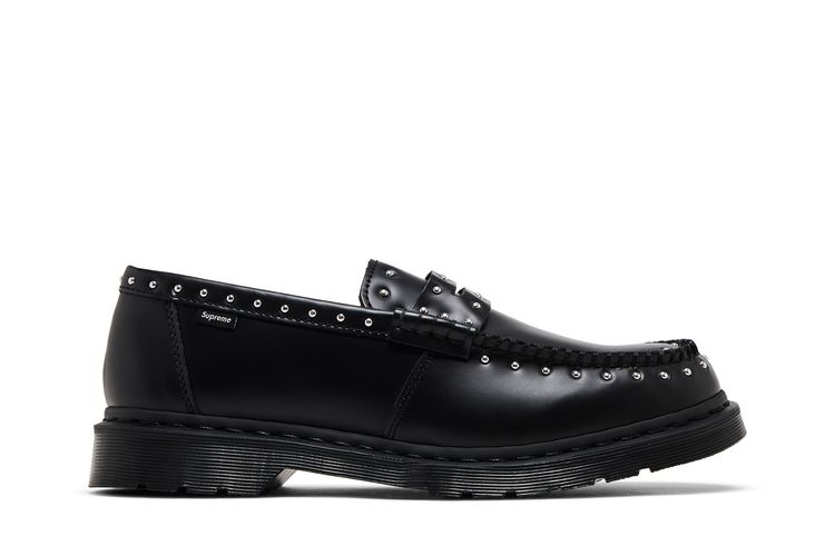 Buy Supreme x Dr. Martens Penton Studded Loafer 'Black' - 41873001 | GOAT
