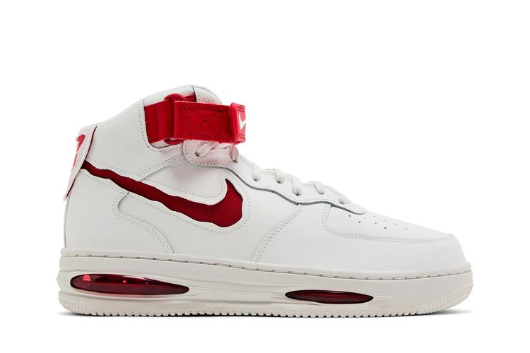 Buy Nike Air Force 1 Mid Evo 'Summit White University Red' - FB1374 102 ...
