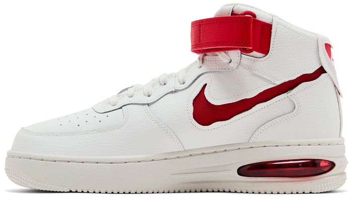 Buy Nike Air Force 1 Mid Evo 'Summit White University Red' - FB1374 102 ...