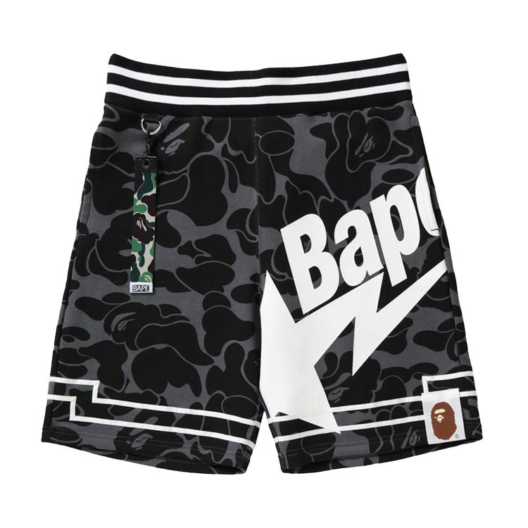 Buy BAPE BAPESTA Shorts 'Black' - 00039 1FW1705BBSB BLAC | GOAT