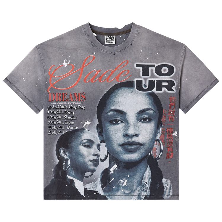 Buy Vale Forever HK Tour Tee 'Grey' - VALE 06 002 HTT GY | GOAT