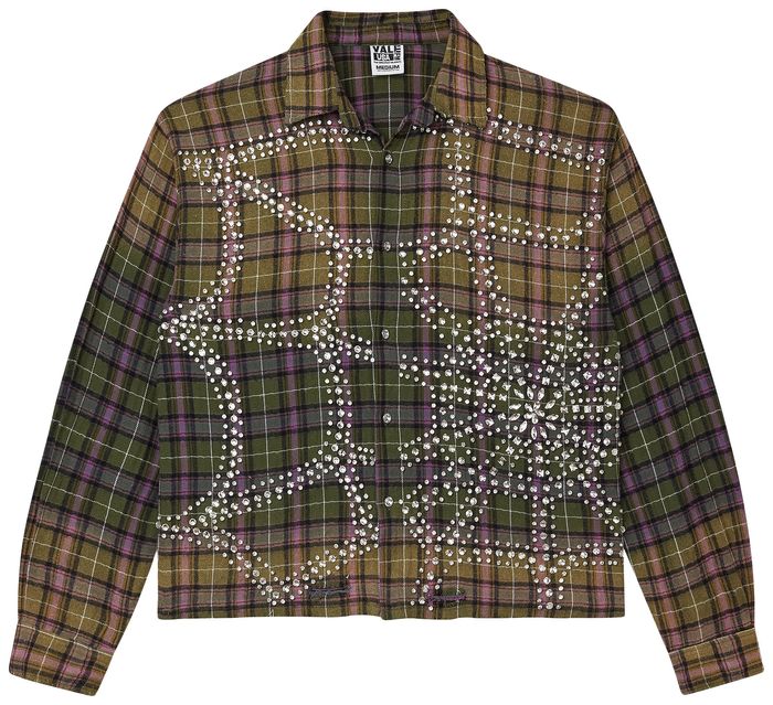 Buy Vale Forever Green Fever Flannel 'Dark Green/Purple' - VALE 07 008 ...