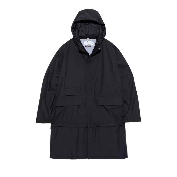 Buy nanamica PERTEX Shield 2Way Travel Coat 'Black' - S25SB045U BLAC ...