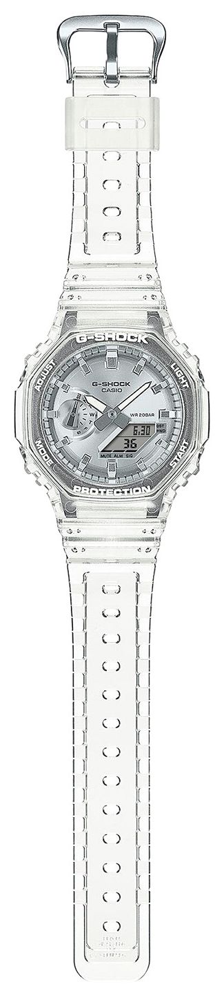 Buy G-SHOCK by Casio Analog-Digital 2100 Series Watch 'Silver ...
