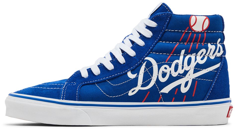 Buy MLB x Vans SK8-Hi Reissue 'Dodgers' - VN0A2XSBRT1 | GOAT