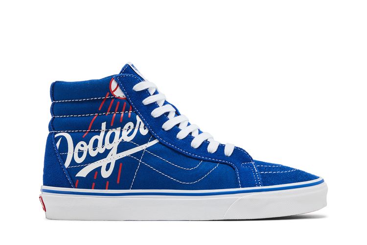 Buy MLB x Vans SK8-Hi Reissue 'Dodgers' - VN0A2XSBRT1 | GOAT