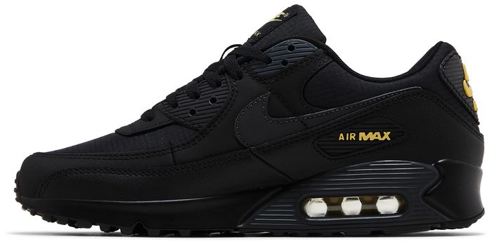 Buy Nike Air Max 90 'Black Buff Gold' - IB7680 001 | GOAT