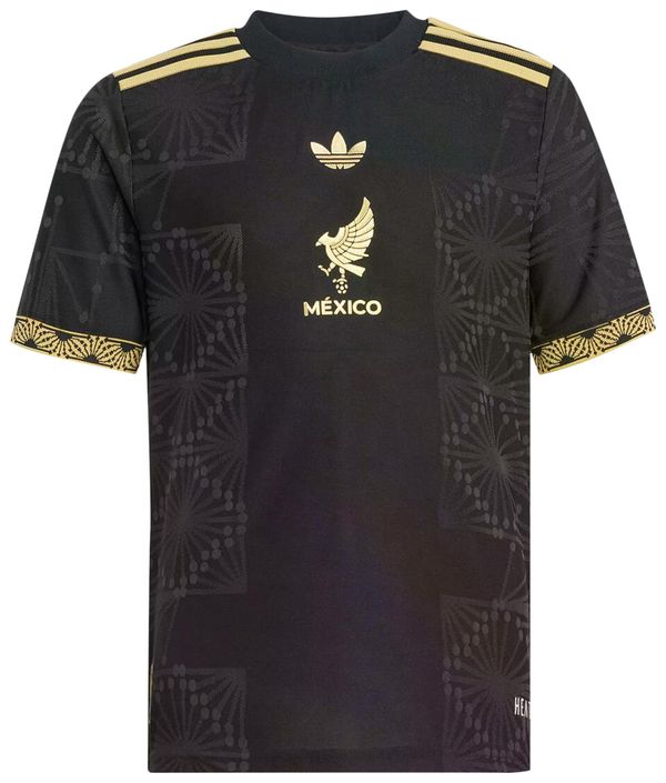 Buy adidas Mexico 2025 Gold Jersey 'Black' - JM2535 | GOAT