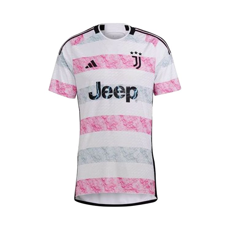 Buy adidas Juventus 23/24 Away Authentic Jersey 'White' - HR8246 | GOAT