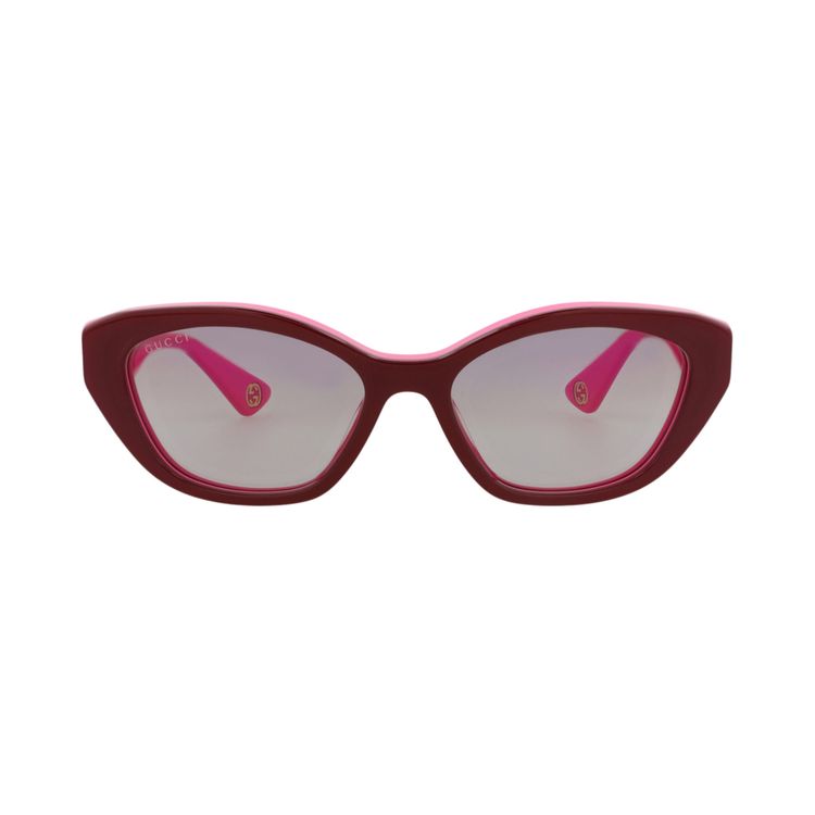Buy Gucci Cat Eye Sunglasses 'Burgundy/Fuchsia/Red' - GG1638S 003 | GOAT
