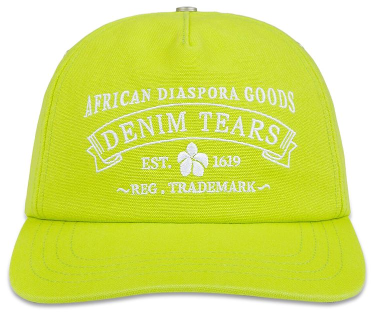 Buy Denim Tears ADG Cap 'Lime' - SS25ABC0111918 | GOAT