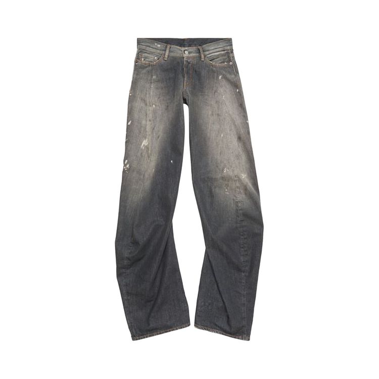 Buy Acne Studios 2006M Trafalgar Jeans 'Black' - B00426 GOAT BLAC | GOAT