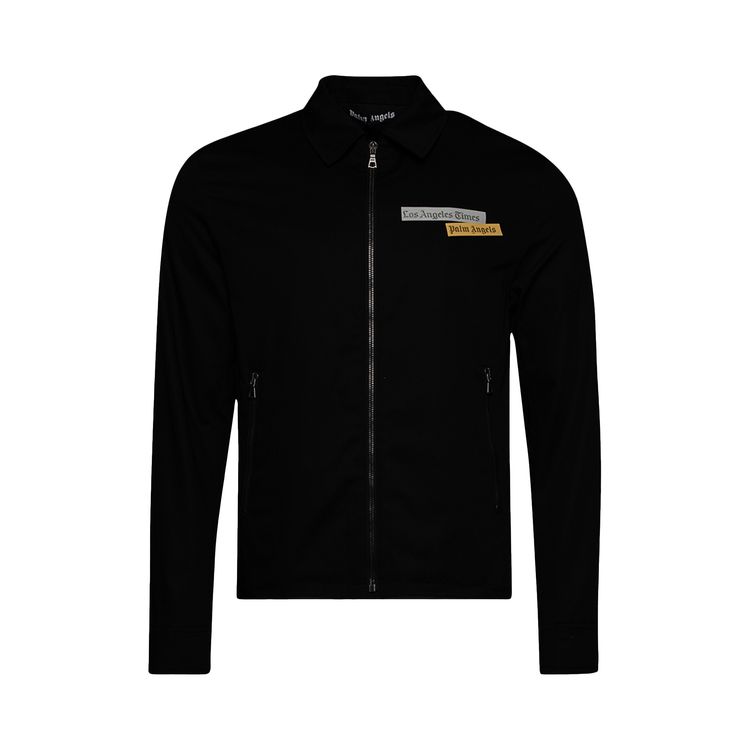 Buy Palm Angels x LA Times News Jacket 'Black/Off White ...