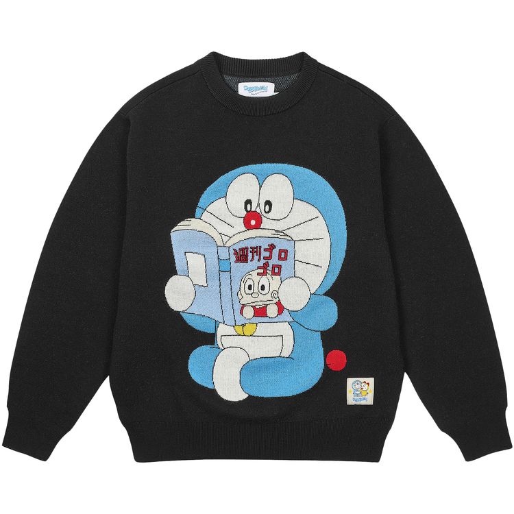 Buy Palace x Doraemon Knit 'Black' - P29KW010 | GOAT