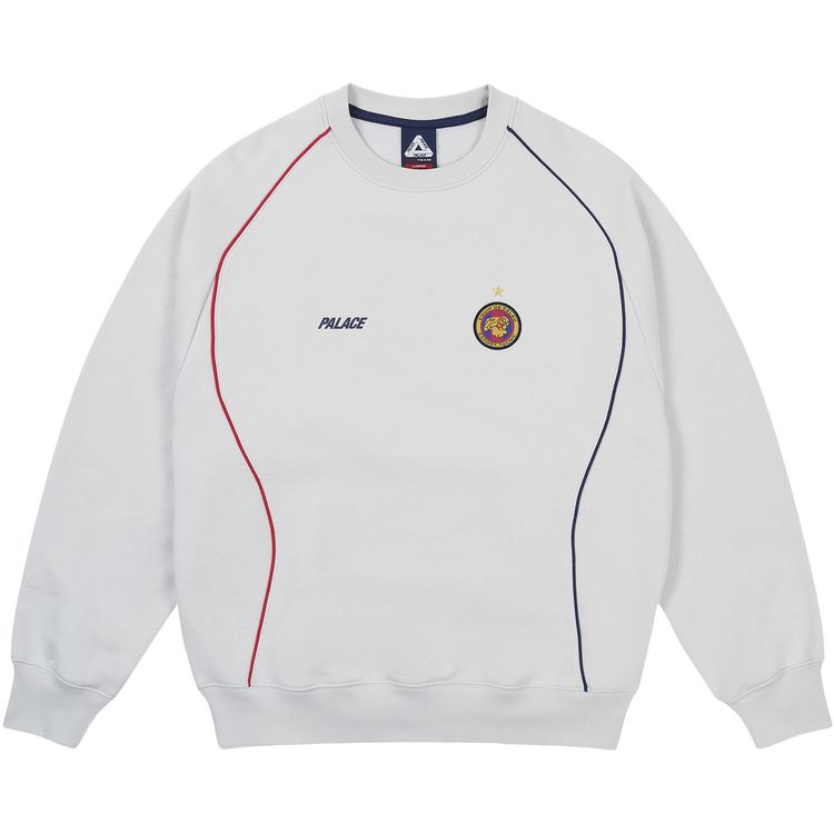 Buy Palace Pro Team Crew 'Concrete Grey' - P29CS002 | GOAT