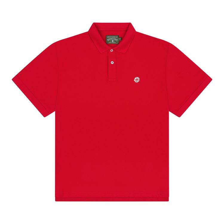 Buy Denim Tears Peace Wreath Polo 'Red' - SS25TKP0031256 | GOAT