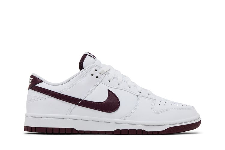 Buy Nike Dunk Low 'White Night Maroon' - DV0831 102 | GOAT