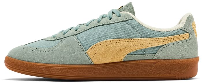 Buy Puma Palermo Weathered 'Green Moon Sunny Yellow' - 401722 01 | GOAT