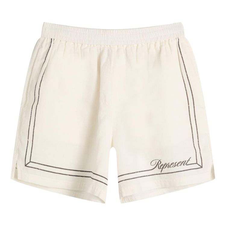 Buy Represent Clo Border Short 'Whisper White' - MLM100299 | GOAT