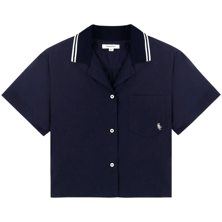 Buy Sporty & Rich SRC Sailor Shirt 'Dark Navy' - SI023602302BL106 DARK ...